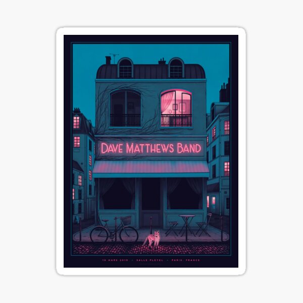 "DMB" Sticker for Sale by croomsrobert | Redbubble