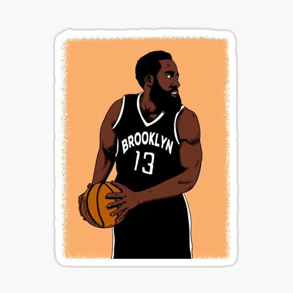 "13 Harden James Nba Player Basketball " Sticker for Sale by DANAUTHIE ...