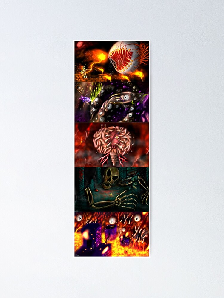 "Terraria - Indie Game Artwork" Poster for Sale by CheckeredShoes6 ...