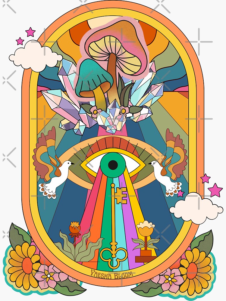 "Keep An Eye Open" Sticker for Sale by rahzhi | Redbubble