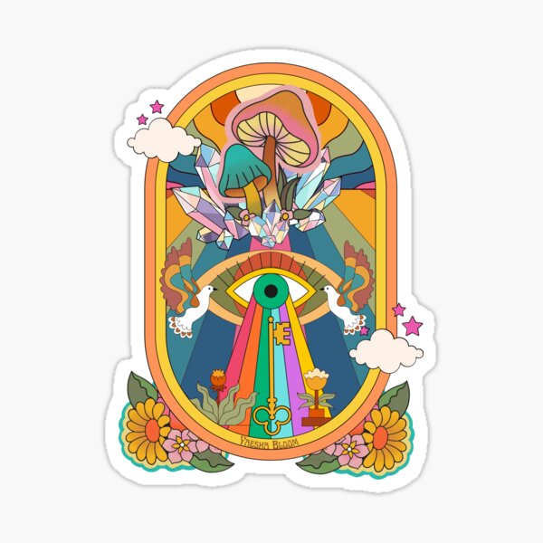 "Keep An Eye Open" Sticker for Sale by rahzhi | Redbubble