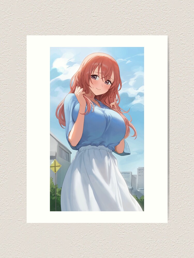 Shinju Inui Kawaii Anime Girl Big Boobs Art Print For Sale By Mangamolly Redbubble
