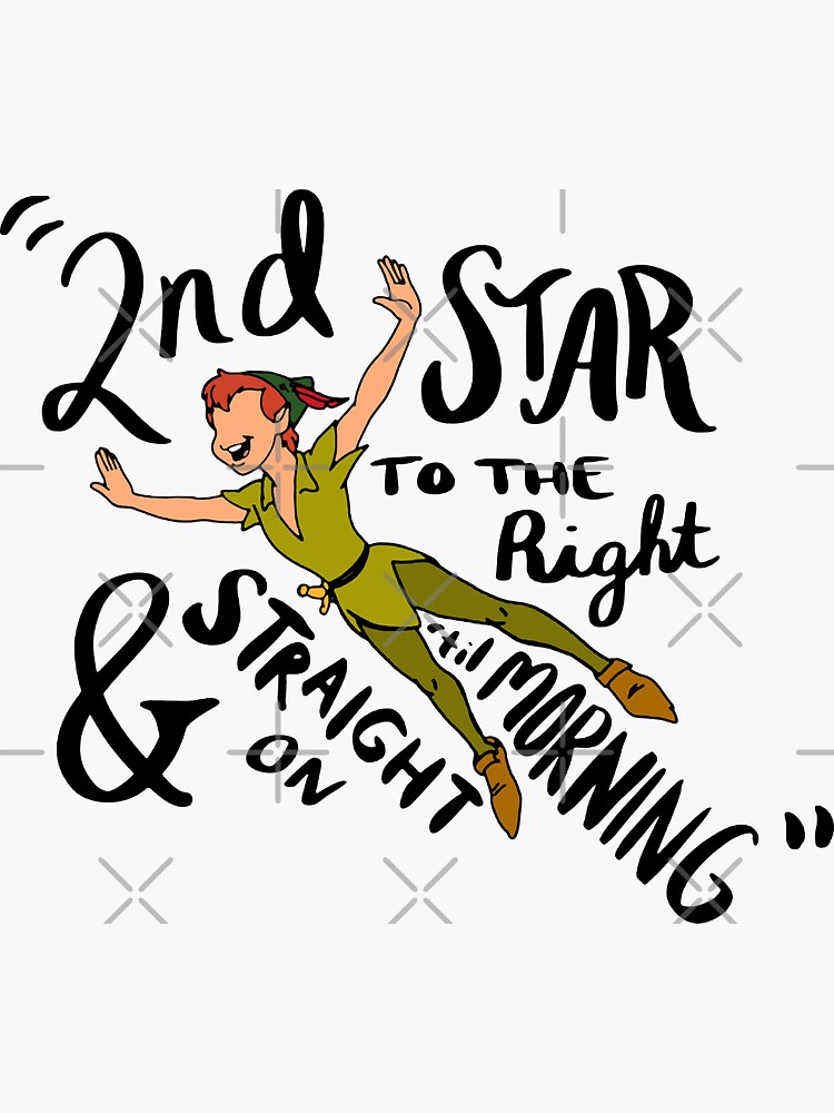 "Peter Pan" Sticker for Sale by swagster9 | Redbubble