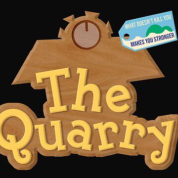 "The Quarry logo" Sticker for Sale by kiichu | Redbubble