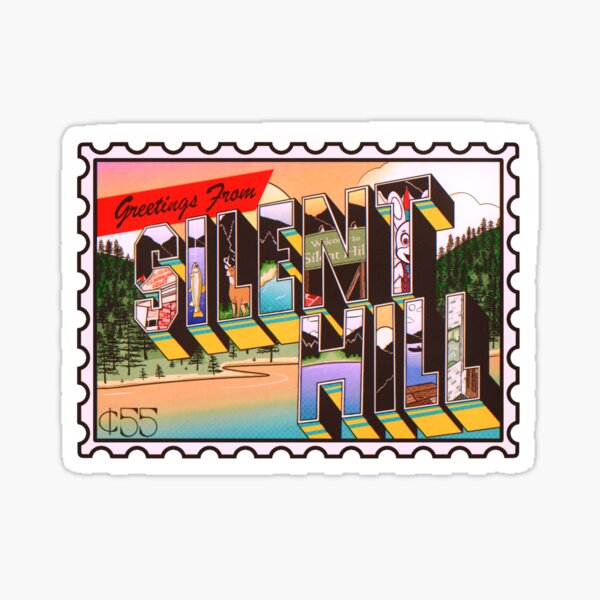 "Greetings From Silent Hill" Sticker for Sale by SalemsPies | Redbubble