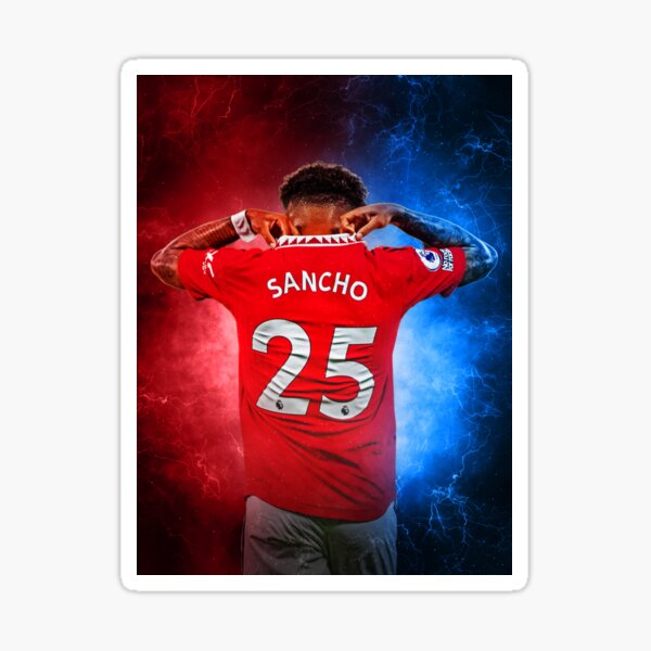 "JADON SANCHO NEW" Sticker for Sale by Llinos-Gaynor | Redbubble