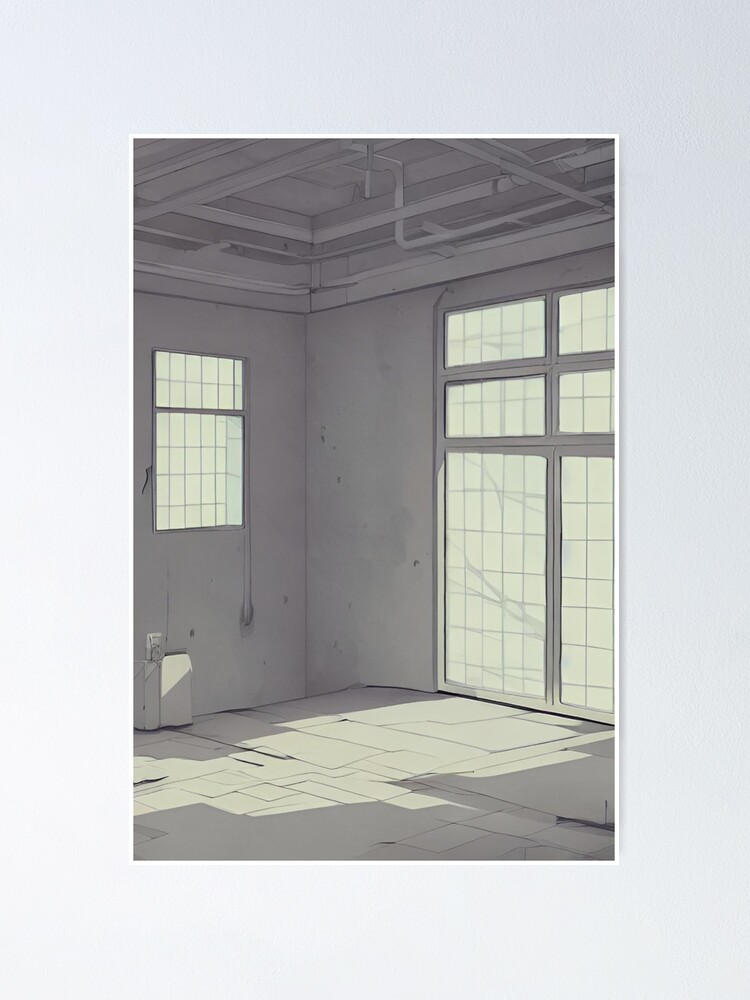"Anime Liminal Space " Poster for Sale by Art-of-AI | Redbubble