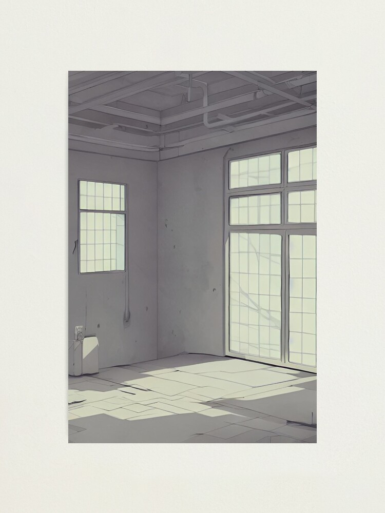"Anime Liminal Space " Photographic Print for Sale by Art-of-AI | Redbubble