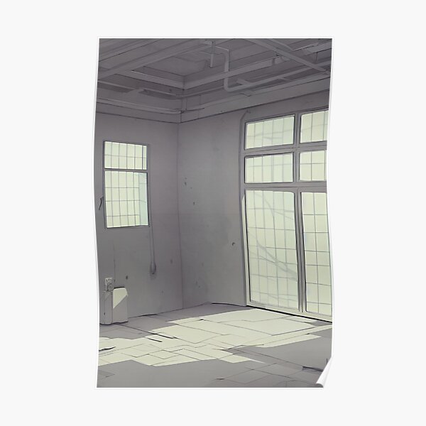 "Anime Liminal Space " Poster for Sale by Art-of-AI | Redbubble