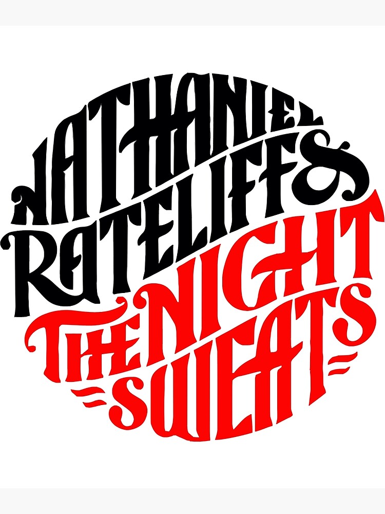 "nathaniel lettering logo " Poster for Sale by SincerelySil | Redbubble