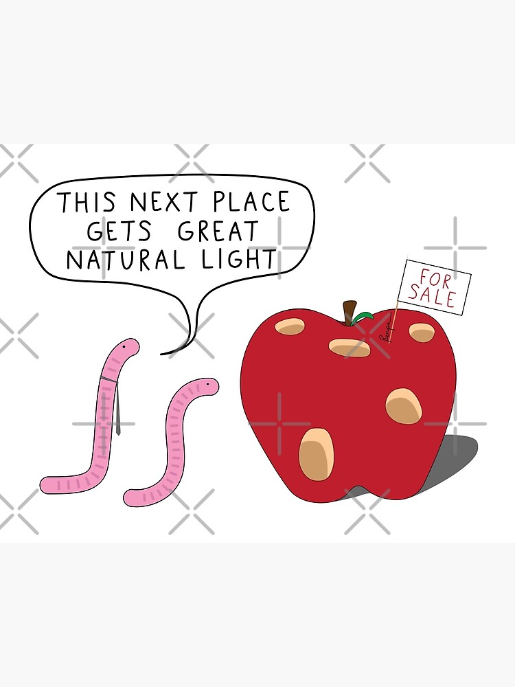 "Apple Showing" Poster for Sale by Benpa | Redbubble