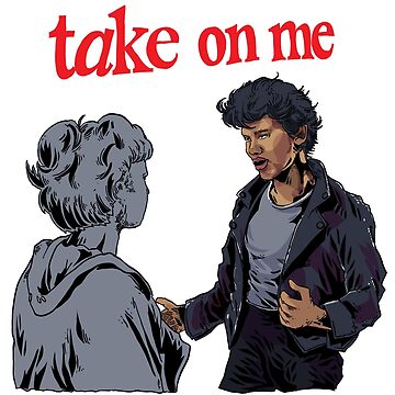 "Take on me" Postcard for Sale by lewandoski212 | Redbubble