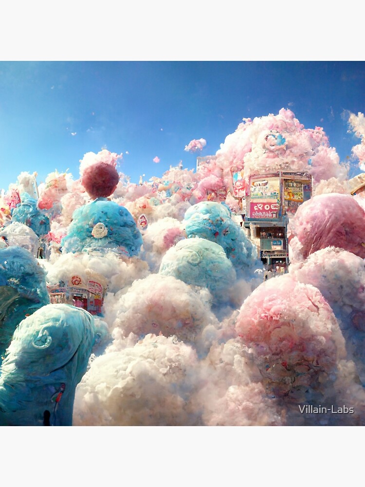 "Rest Stop in Land of Clouds" Poster for Sale by Villain-Labs | Redbubble