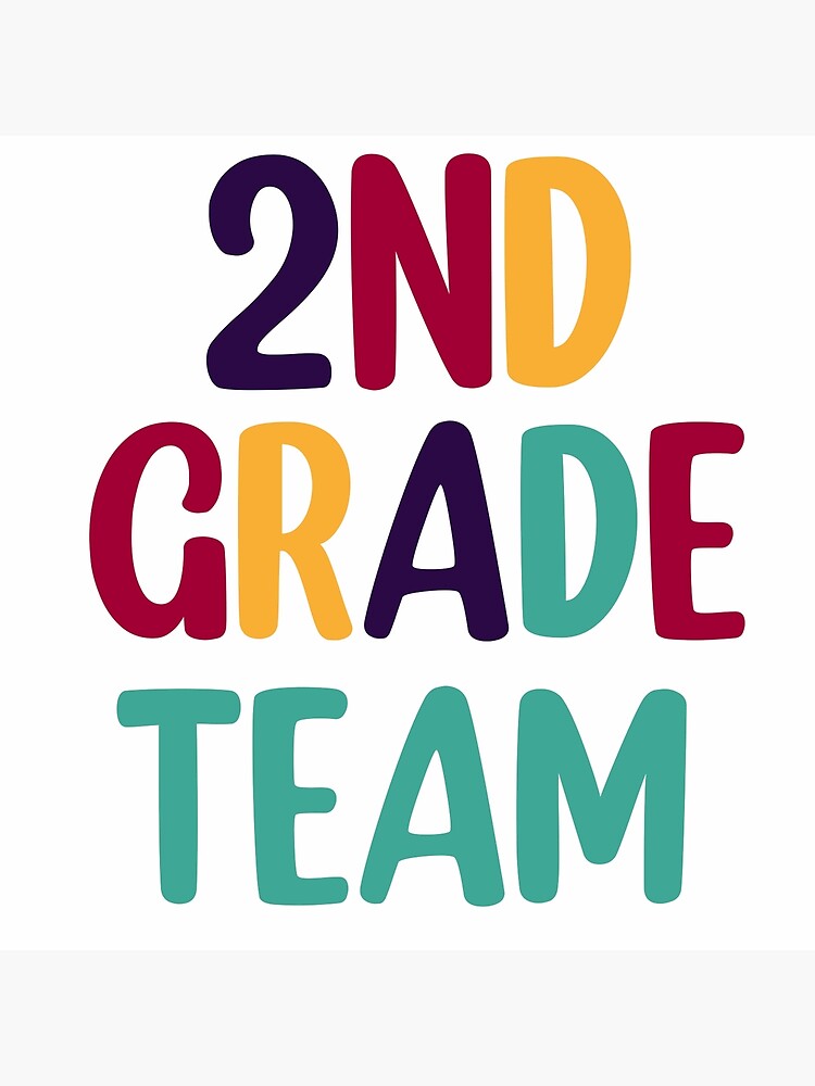 Póster «Equipo de segundo grado Retro Groovy Teacher Feliz primer día ...