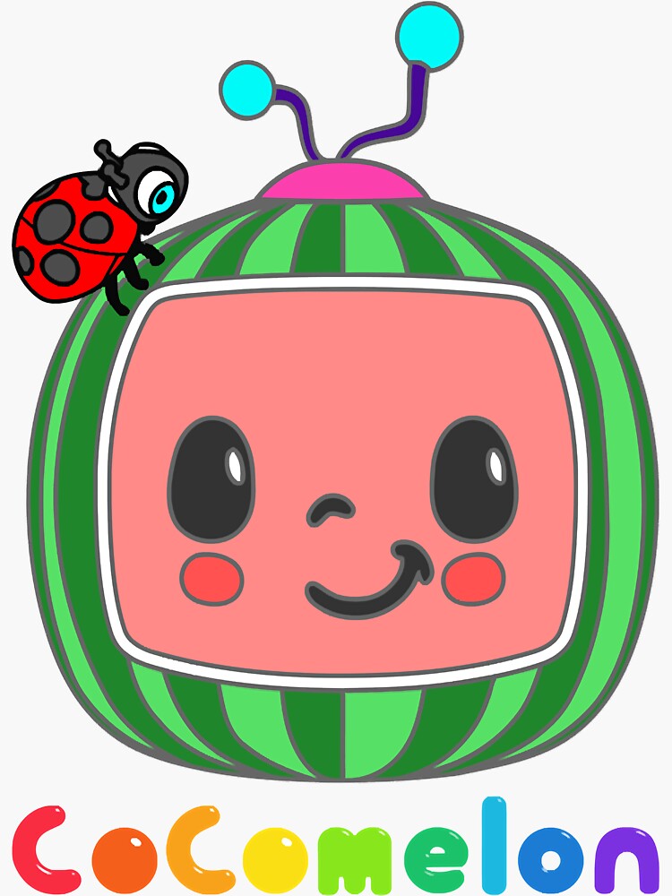 "Cocomelon logo" Sticker for Sale by WendyNeil | Redbubble