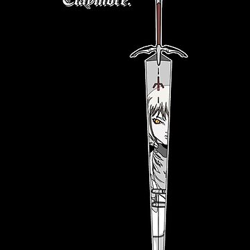"Dauf Claymore Anime Manga Gift Fan" Sticker for Sale by KocsisRamona ...