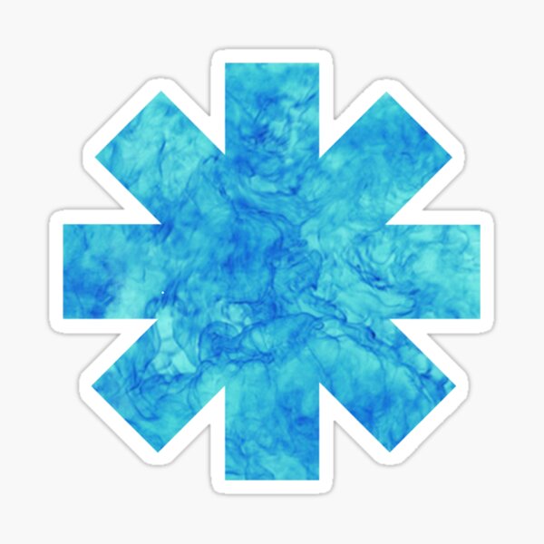 "blue logo" Sticker for Sale by LizaMyersj | Redbubble