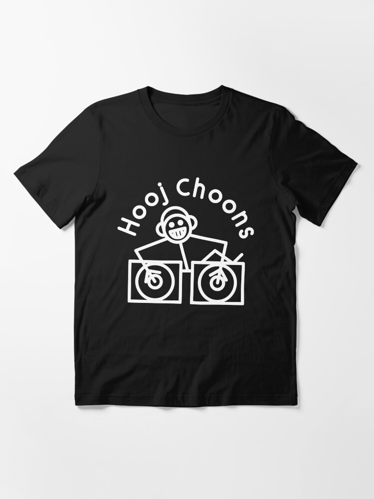 "Hooj choons records (white logo)" Essential T-Shirt for Sale by ...
