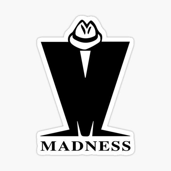 "Madness" Sticker for Sale by DanielleFetchen | Redbubble