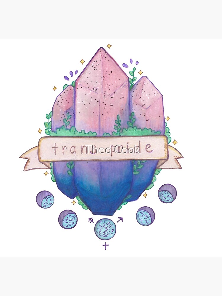 "trans pride" Art Print by plntboy | Redbubble