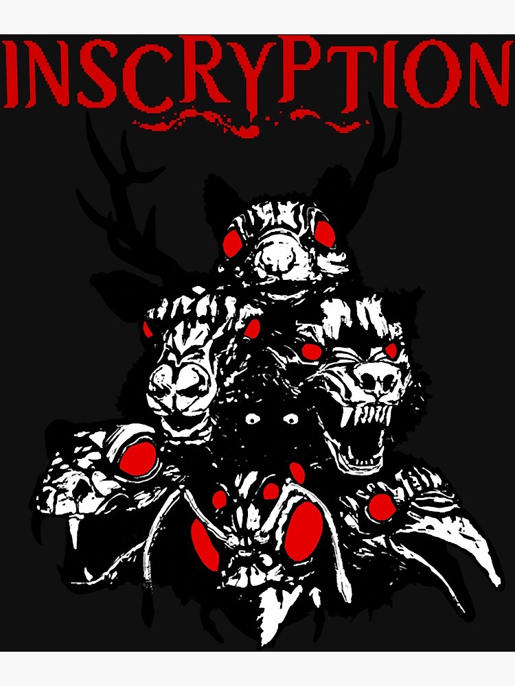 "Totems with inscryption logo" Art Print for Sale by DanielleFetchen ...