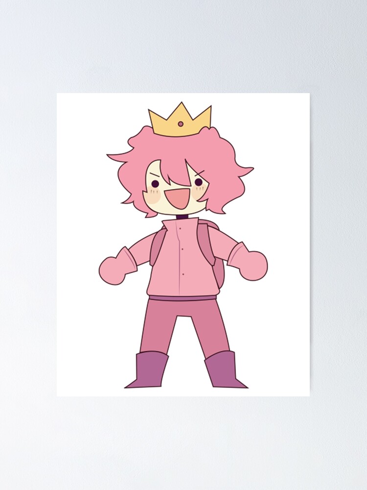 "Funny Pig King Techno King Minecraft Chibi" Poster for Sale by JamauDS ...