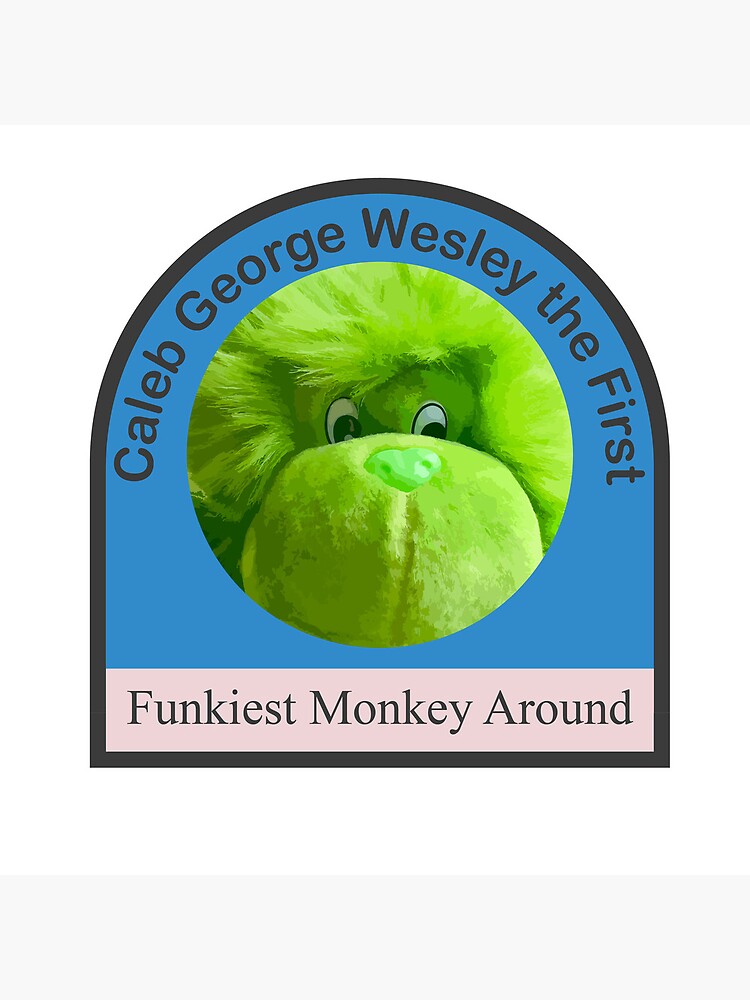 "Caleb da Funky Monkey" Poster for Sale by mtenpas | Redbubble