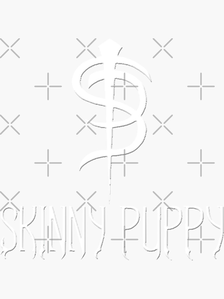 "Vintage Best Seller Skinny Puppy is a Canadian music" Sticker for Sale ...