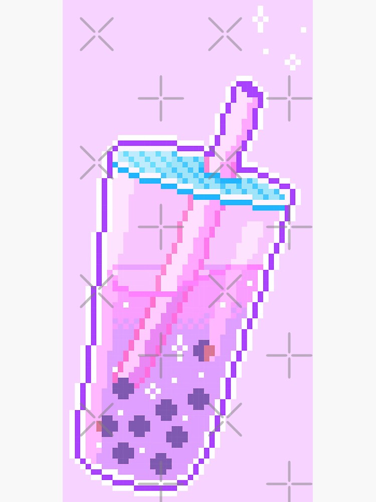 "Boba Pixel Art" Art Print for Sale by nostalgia-wave | Redbubble