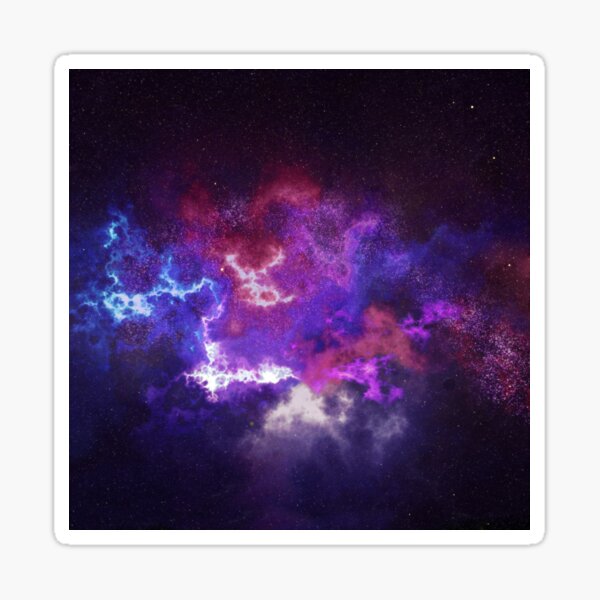"Nebula Star" Sticker for Sale by Rayleigh | Redbubble