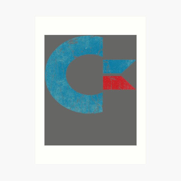 "Commodore Retro Logo" Art Print for Sale by LloydMcCaskill | Redbubble