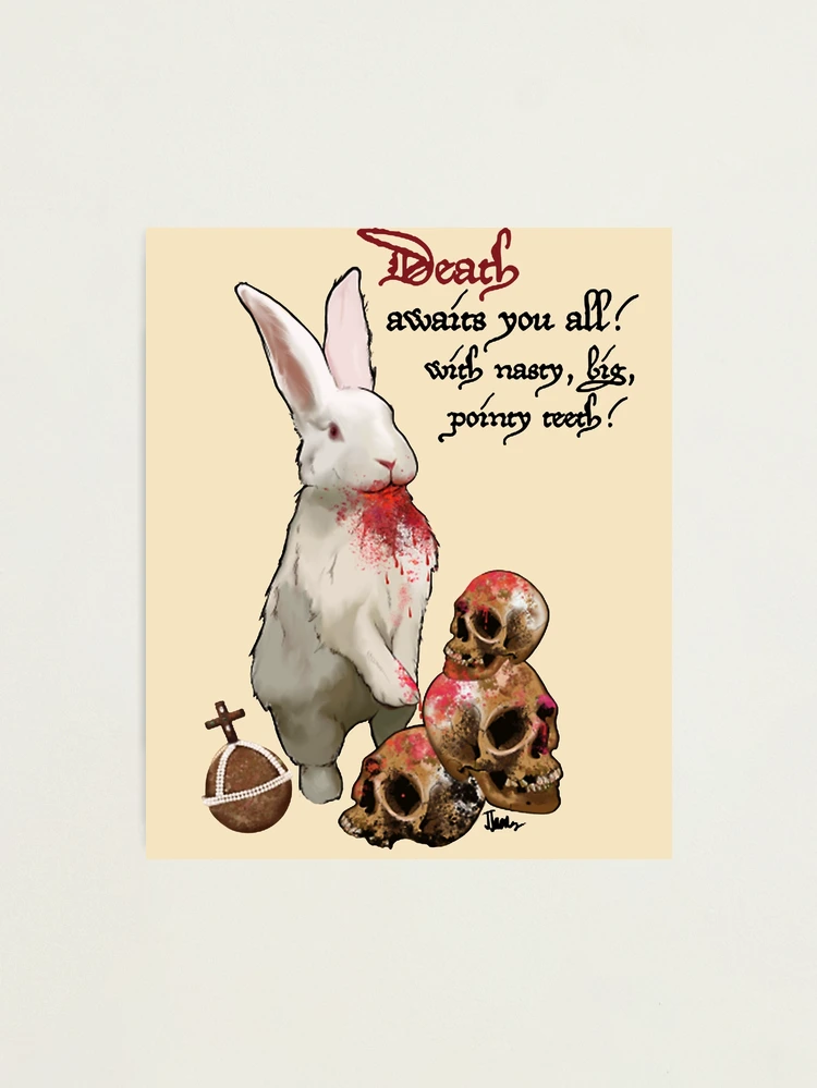 Killer Rabbit Holy Grail Killer Rabbit Of Caerbannog Monty Python And