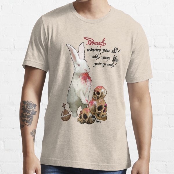 "Killer Rabbit of Caerbannog" T-shirt for Sale by Salvador46pu ...