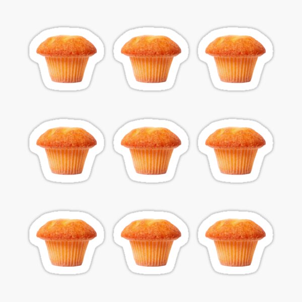 "muffin sticker pack" Sticker for Sale by stickers-packs | Redbubble