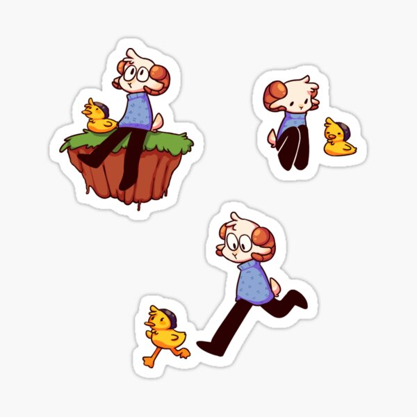 "Jschlatt and Quackity" Sticker for Sale by boscioguidena | Redbubble