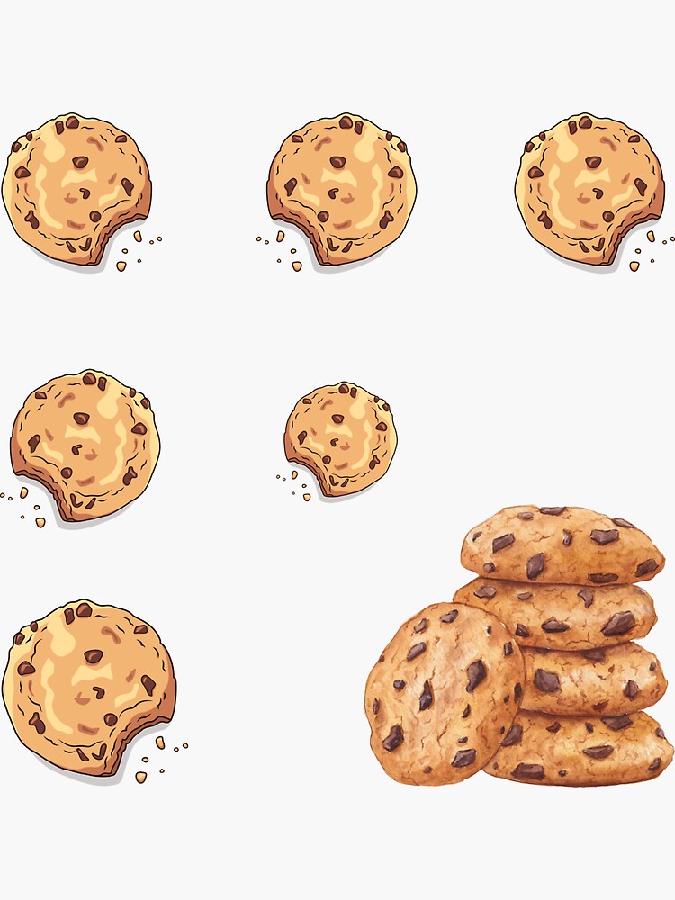 "cockies sticker pack" Sticker for Sale by stickers-packs | Redbubble