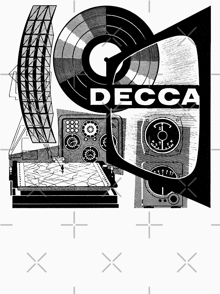 "Decca Label - Classic 1950s Mod Advertisement" T-shirt for Sale by ...