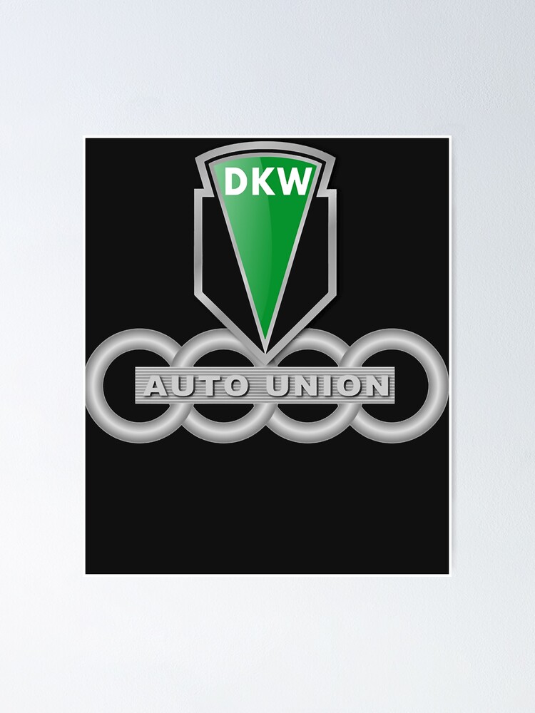 Póster «Mercancía con el logotipo de dkw más vendida» de SuiLau | Redbubble