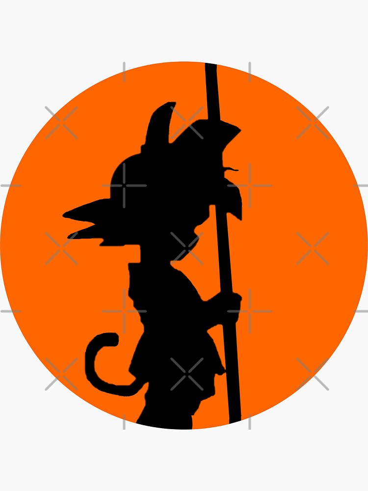 "Goku " Sticker for Sale by MalteseArtist | Redbubble