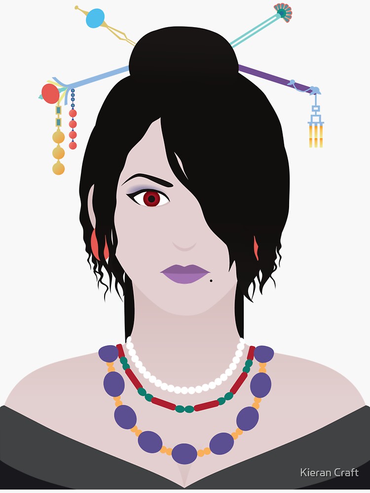 "Lulu" Sticker for Sale by kikicrafty | Redbubble