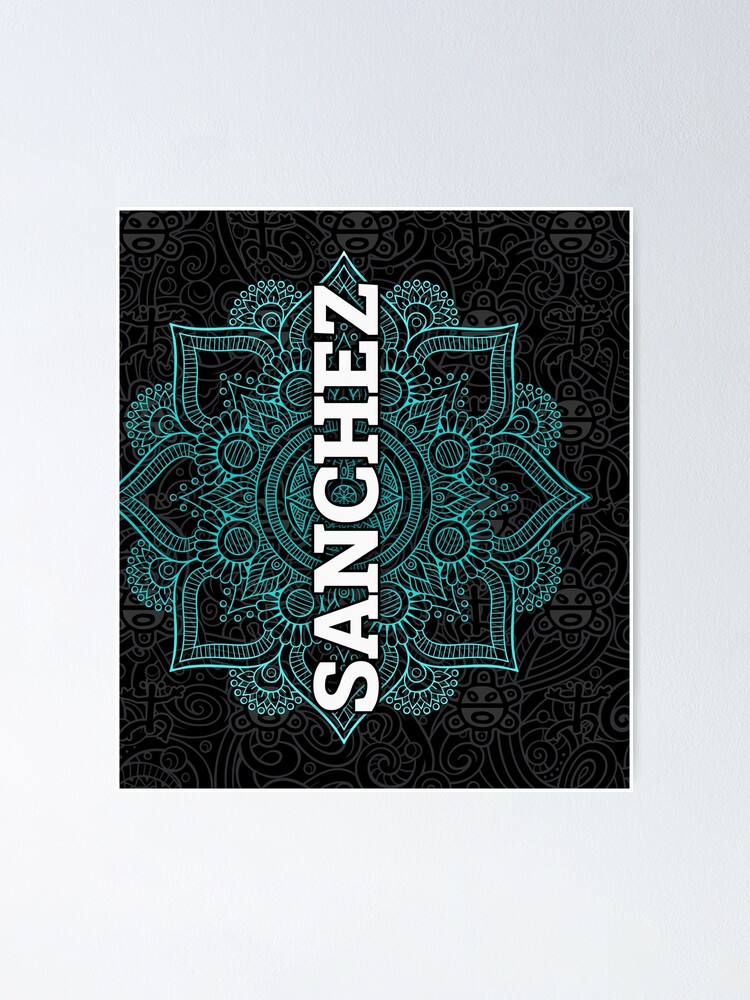 "Puerto Rico Mandala Taino Sun Blue" Poster for Sale by ThiloWegener ...