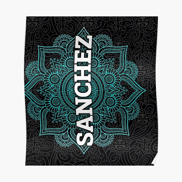 "Puerto Rico Mandala Taino Sun Blue" Poster for Sale by ThiloWegener ...