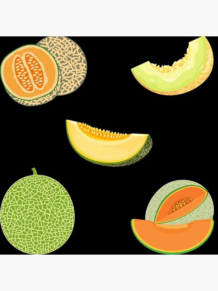 "melon sticker pack" Poster for Sale by stickers-packs | Redbubble
