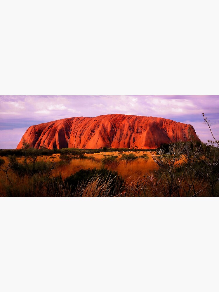 "First Light - Uluru, Australia" Poster by Moments-In-Time | Redbubble