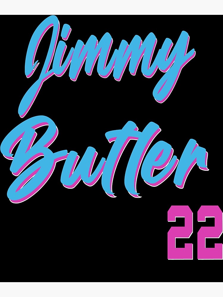 "Jimmy Butler Miami Heat Vice Colors" Poster for Sale by COLTONERALD ...