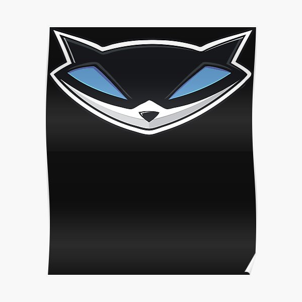 "Sly cooper logo" Poster for Sale by DanielleBacher | Redbubble