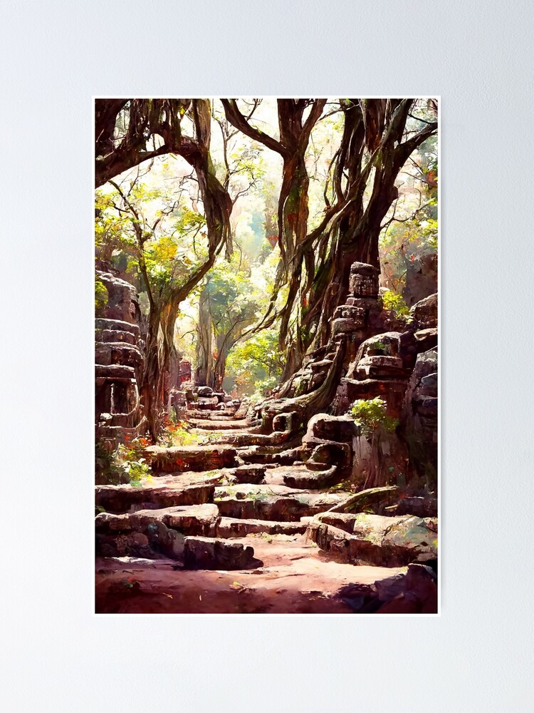 "Mayan Culture Aztec Inca Ancient Temple" Poster for Sale by HodlBoss ...