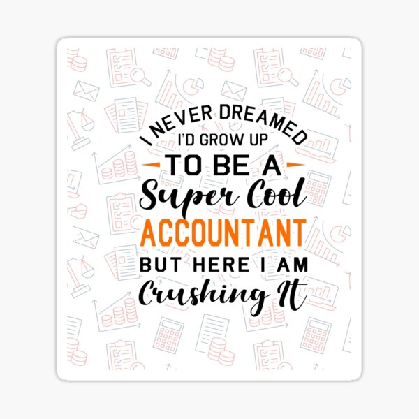 "Girl Accountant And Digital Marketing Every Good" Sticker for Sale by ...