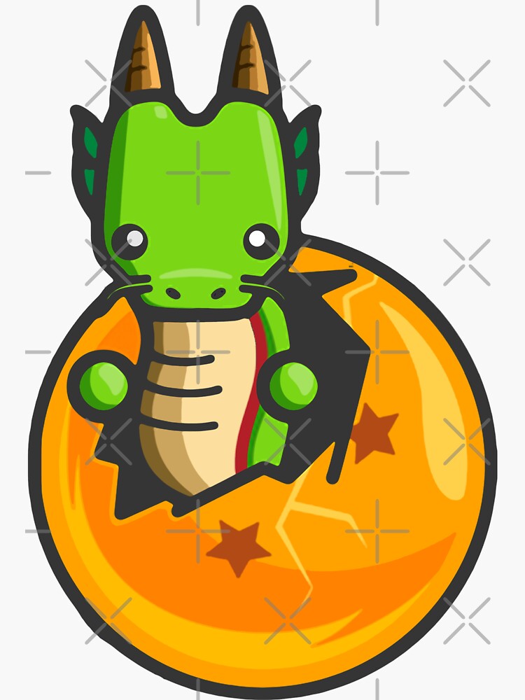 "Cute Baby Shenron" Sticker for Sale by MalteseArtist | Redbubble
