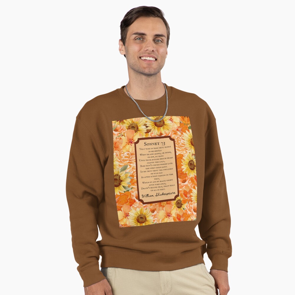 "Sonnet 73 by William Shakespeare, Autumn Fall Poem Quote, First Stanza ...